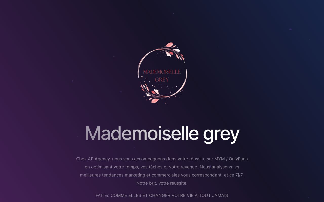 Mademoiselle grey